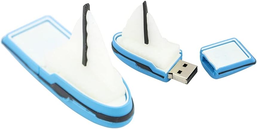 Amazon.com: 64GB Sailboat Shape USB Stick USB 2.0 Memory Stick Flash ...