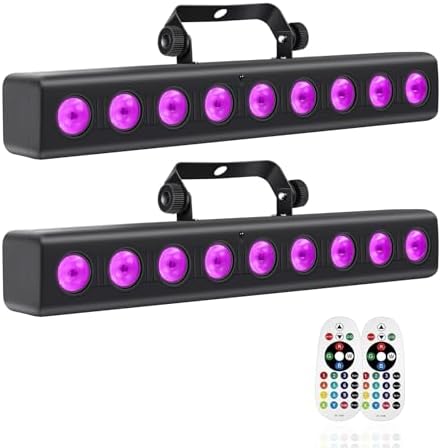 Amazon.com: ENDYSHOW LED Stage Wash Light Bar 50W 4in1 RGBW DJ Wall ...