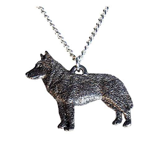 Amazon.com: Siberian Husky Dog Necklace 1627 : Handmade Products