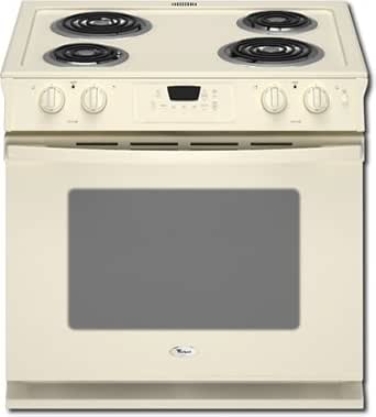 Amazon.com: Whirlpool : WDE150LVT 30 Electric Range - Bisque : Appliances
