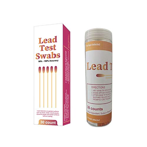Lead Test Kit - Disposable Cotton Swab for Testing House Paint and ...