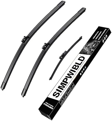 3 wipers Replacement for 2016-2021 Mercedes-Benz GLA45 AMG Front Wiper ...