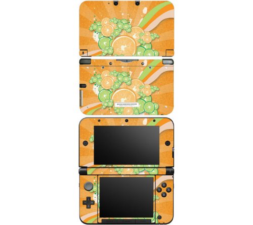 Amazon.com: Nintendo 3DS XL Decal Skin - Citrus : Video Games