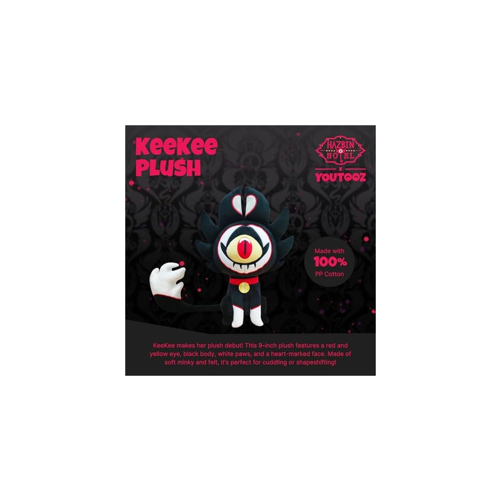 Youtooz Hazbin Hotel Kee Kee 9 Plush, Kee Kee Barbados | Ubuy