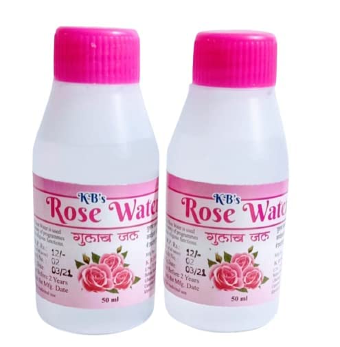 Kb products rose water 2 piece | 50ml | Pack of 2 : Amazon.in: Home ...