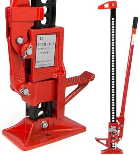 Amazon.com: VEVOR Farm Jack,48" Utility High Lift Farm Jack, 7000 lbs ...