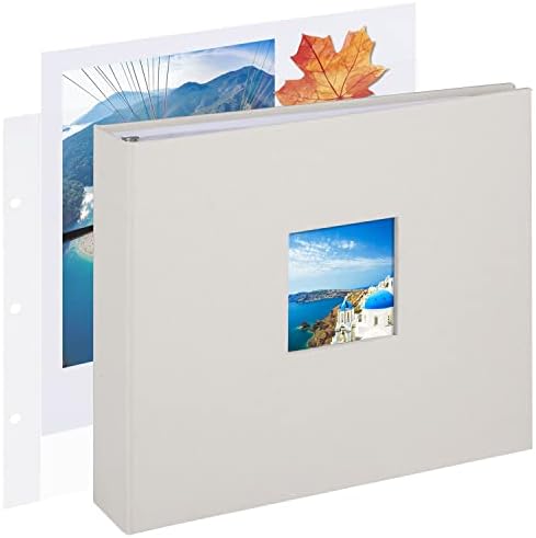 Amazon.com: 1DOT2 8x8 DIY Small 3 Ring Scrapbook Photo Album Journal ...