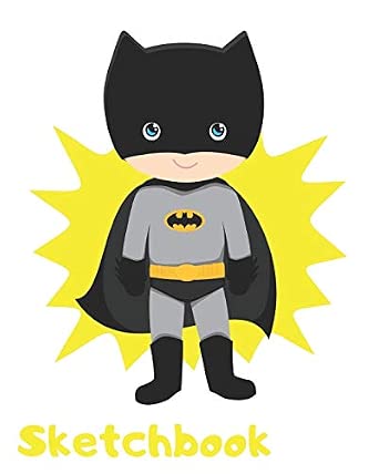Amazon.com: Batman Sketchbook: Funny Workbook to Drawing, Doodling or ...