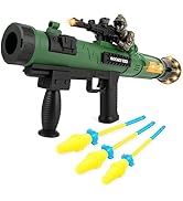 Amazon.com: ArtCreativity Red & Blue Super Spinning Space Toy Gun Set ...