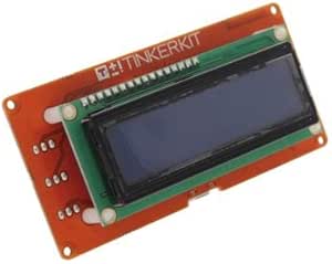 Amazon.com: Arduino TinkerKit 16x2 Text LCD Module Shield T110061 : Toys & Games
