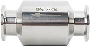 Amazon.co.jp: YCWHRCXKUZ SS304 KF25 真空チェックバルブ ステンレススチール ノンリターンバルブ NW40 真空ポンプ用 KF25 (530g) : DIY ...