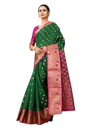 Buy SWAMI STUDIO ANADI CREATION Self Design, Temple Border, Woven ...