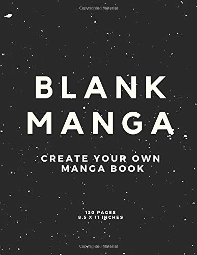 Buy Blank Manga Book Create Your Own Manga Book Manga Book With Lots Of Templates Blank Manga