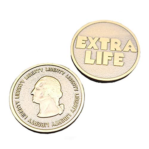 Ready Player One Coin Extra Life Coin Quarter Props - Extra Life ...