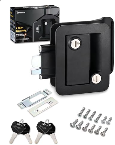 Amazon.com: RV Master- Black RV Door Lock Replacement, RV Door Locks ...