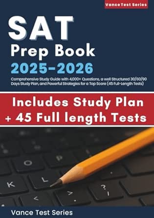 SAT PREP BOOK 2025-2026: Comprehensive Study Guide with 4,000 ...
