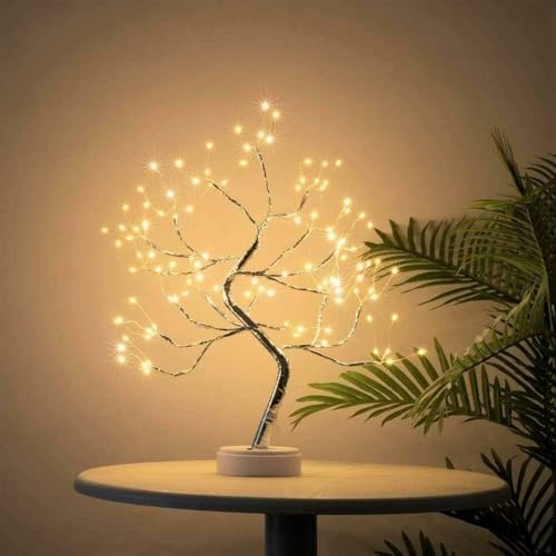 Tree Lamp,Tree Branch Lights,Twig Tree with Lights 108 LEDs, Fairy ...