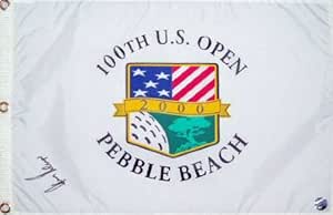 Amazon.com : Gary Player Autographed 2000 Pebble Beach US Open Flag ...