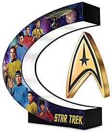 Amazon.com: The Bradford Exchange Star Trek Levitating Command Insignia ...