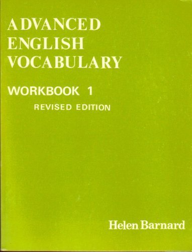 Advanced English Vocabulary, Workbook 1: Barnard: 9780912066196: Amazon ...