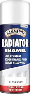 Hammerite 5084780 Radiator & Heat Paint & Sprays, White : Amazon.co.uk ...