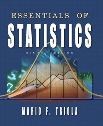 Essentials of Statistics (2nd Edition): Triola, Mario F.: 9780201771299 ...