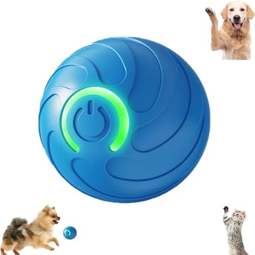 Pet Supplies : AUTRETY Smart Jumping Ball Toy for Dogs, Duraspin Dog ...