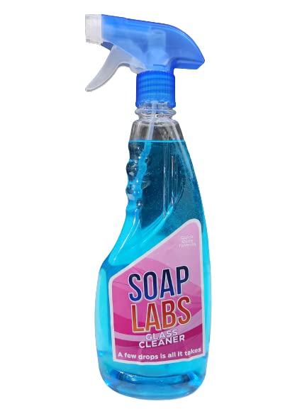 Soap Labs Glass Cleaner Shine Booster|Pro & Multi All Glass Cleaner ...