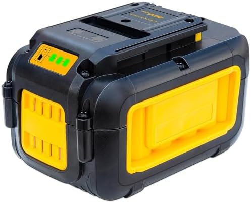 Amazon.com: DTK DCB406 Battery Replacement for Dewalt 40V Battery 5.0AH ...