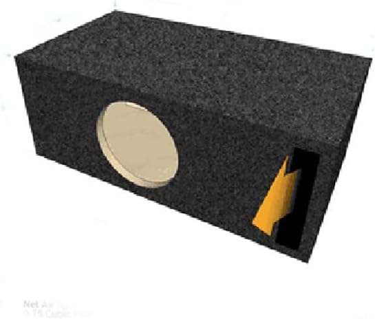 Amazon.com: Single Sealed Car Sub Enclosure Box, Enclosure Box for ...