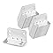 Amazon.com: POWERTEC Surface Mount Corner Brackets 4PK w/Mounting ...