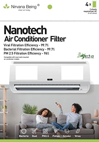 3M AC filters for converting split AC into air purifier [Dust, Pollen ...