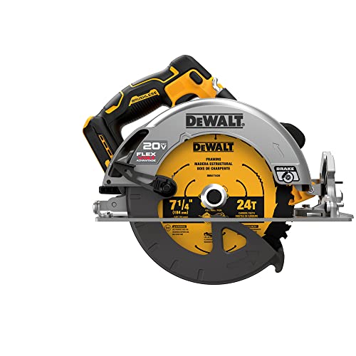 DEWALT FLEXVOLT ADVANTAGE 20V MAX* Circular Saw, 7-1/4-Inch, Cordless ...