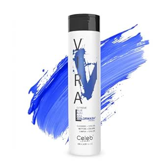 Celeb Luxury Viral Blue Colorwash, Color Depositing Shampoo with ...