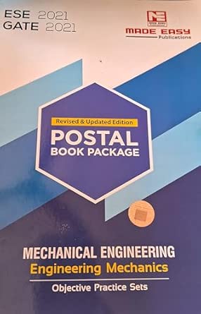 Buy POSTAL BOOK PACKAGE MECHANICAL ENGINEERING Engineering Mechanics ...