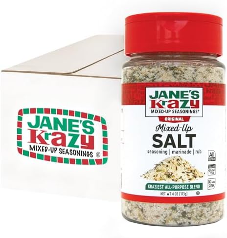 Amazon.com : Jane's Krazy Mixed Up Salt, 4-Ounce Unit (Pack of 12 ...