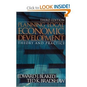 Planning Local Economic Development 3rd (Third) Edition byBradshaw ...