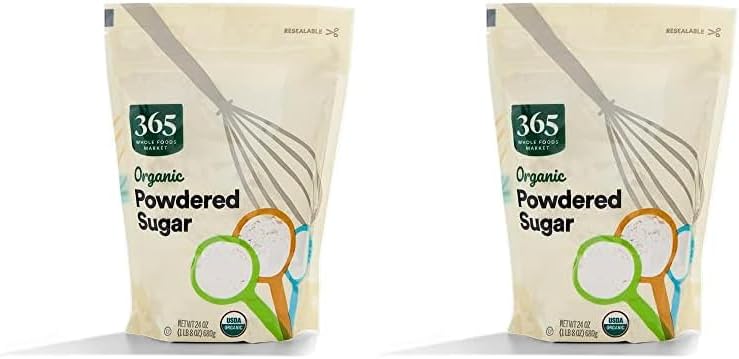 Amazon.com: 365 by Whole Foods Market, Organic Powdered Sugar, 24 Ounce ...