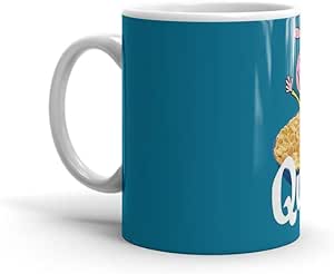 Amazon.com: Ceramic Coffee White Mug Quisp Wedding 15 11 Oz Party Safe ...