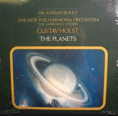 GUSTAV HOLST: THE PLANETS - vinyl lp. BAND 1-NO.1: MARS, THE BRINGER OF ...