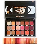 Amazon.com : Creative Soul Cosmetics Slasher Eyeshadow Palette, Horror ...