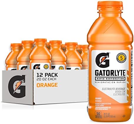 Amazon.com : Gatorlyte Rapid Rehydration Electrolyte Beverage, Orange ...