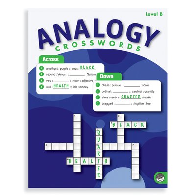 Analogy Crosswords Level B: Mindware: Amazon.com: Books