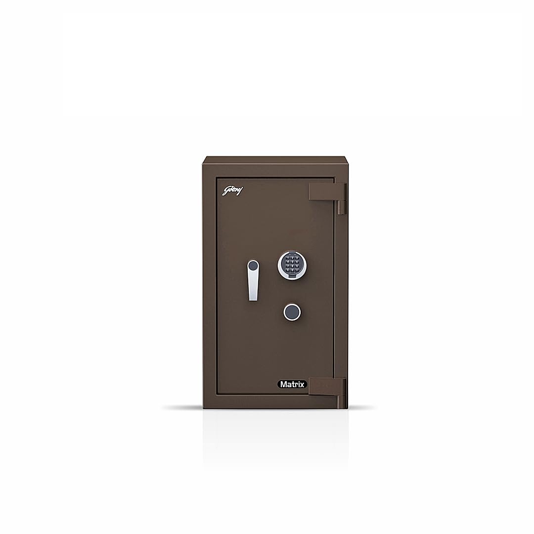 Godrej Matrix 3016 Electronic Home Safe Locker, Size H X W X D:- (89.5 ...