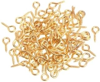 Amazon.com: Honbay 600PCS Colorful Screw Eye Pins Mini Eyepins Hooks ...