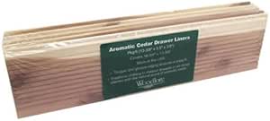 Amazon.com: Woodlore Cedar Drawer Liners - 5 Sections in the Pack ...