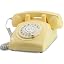 Opis 60s Cable: Telefono fisso vintage da casa, telefono a rotella ...
