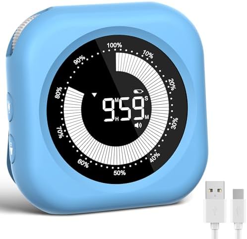 Amazon.com: 60-Minute Visual Timer for Kids - Pomodoro Timer ...