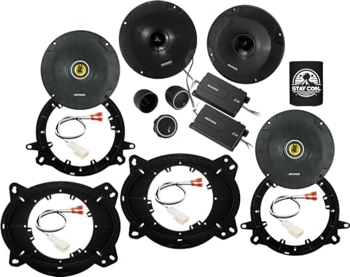 Amazon.com: KICKER Speakers 6.5 inch for Subaru Impreza 2017-2024 ...