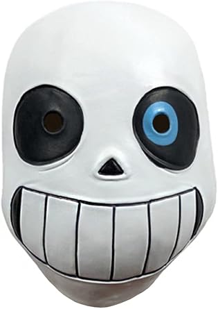 Jilijia Undertale Anime Mask Sans Cosplay Anime Latex Headgear ...